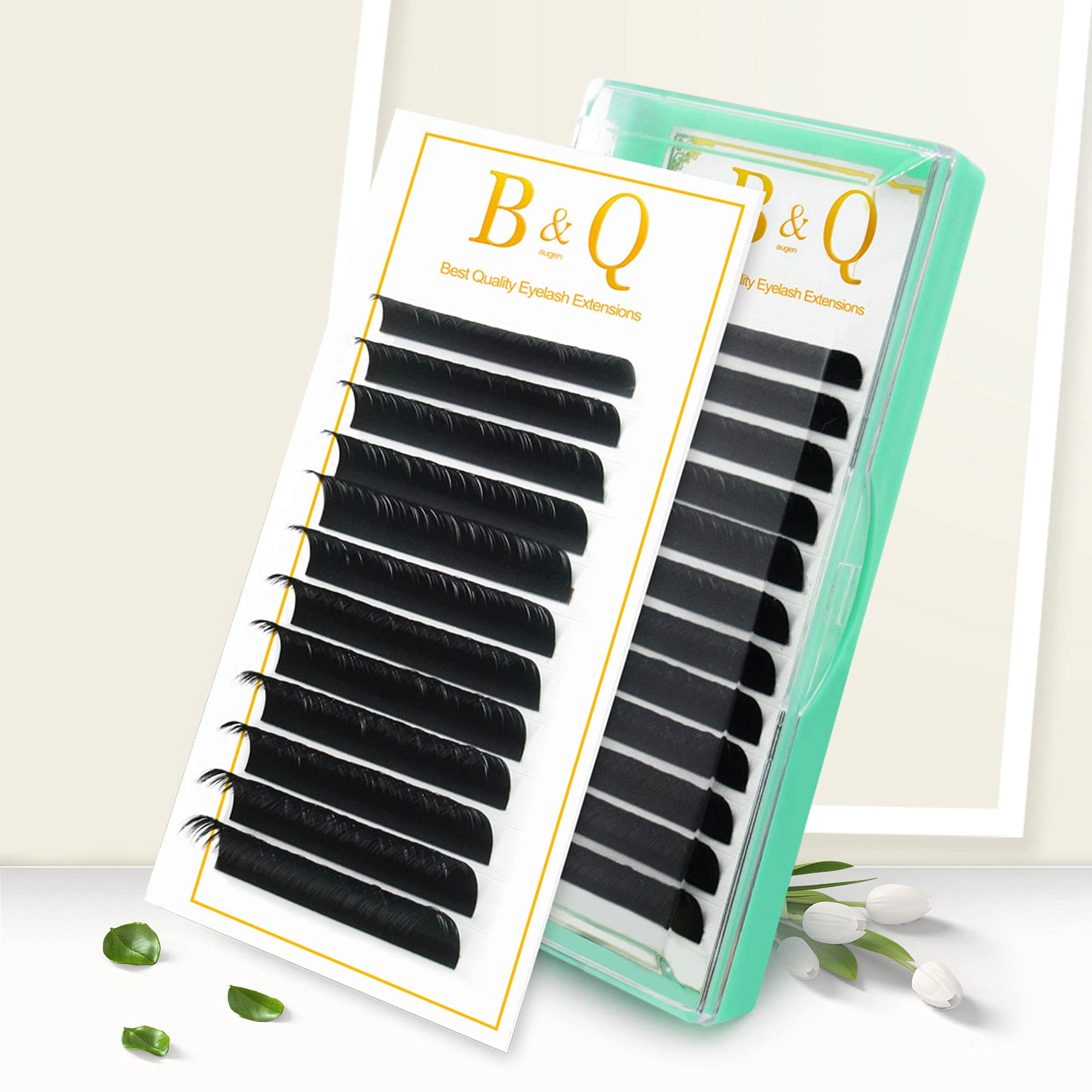Flat lashes 0.15 0.20 Ellipse Flat Lashes C CC D DD Curl Flat lash extensions Matte BlacK Eyelash Extensions 9-16 MIX (CC-0.20, 9-16 MIX)