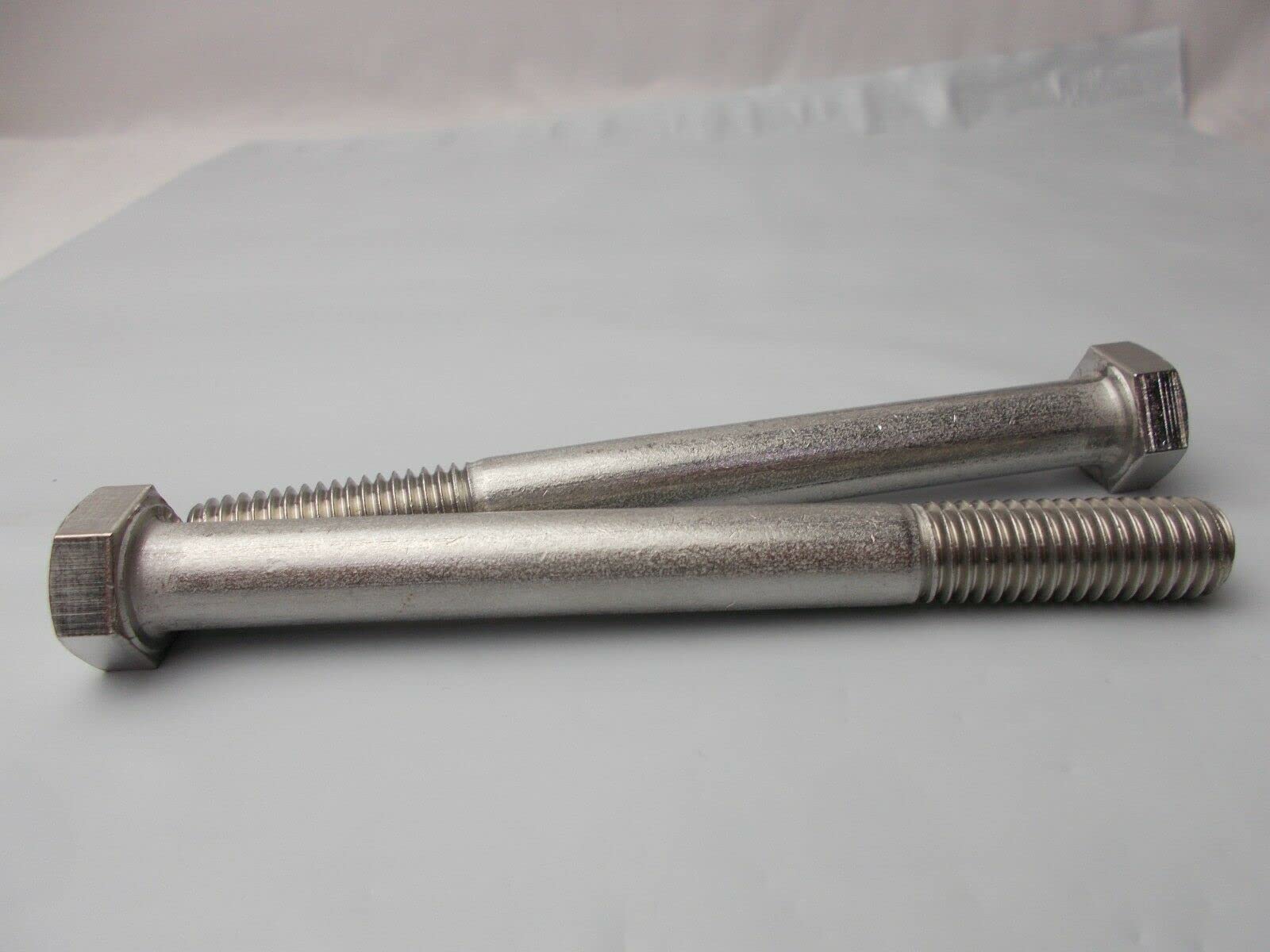 Hex Head Bolt 1/2"-13 x 5 Long 2 Bolts Stainless Steel 1/2-13x5