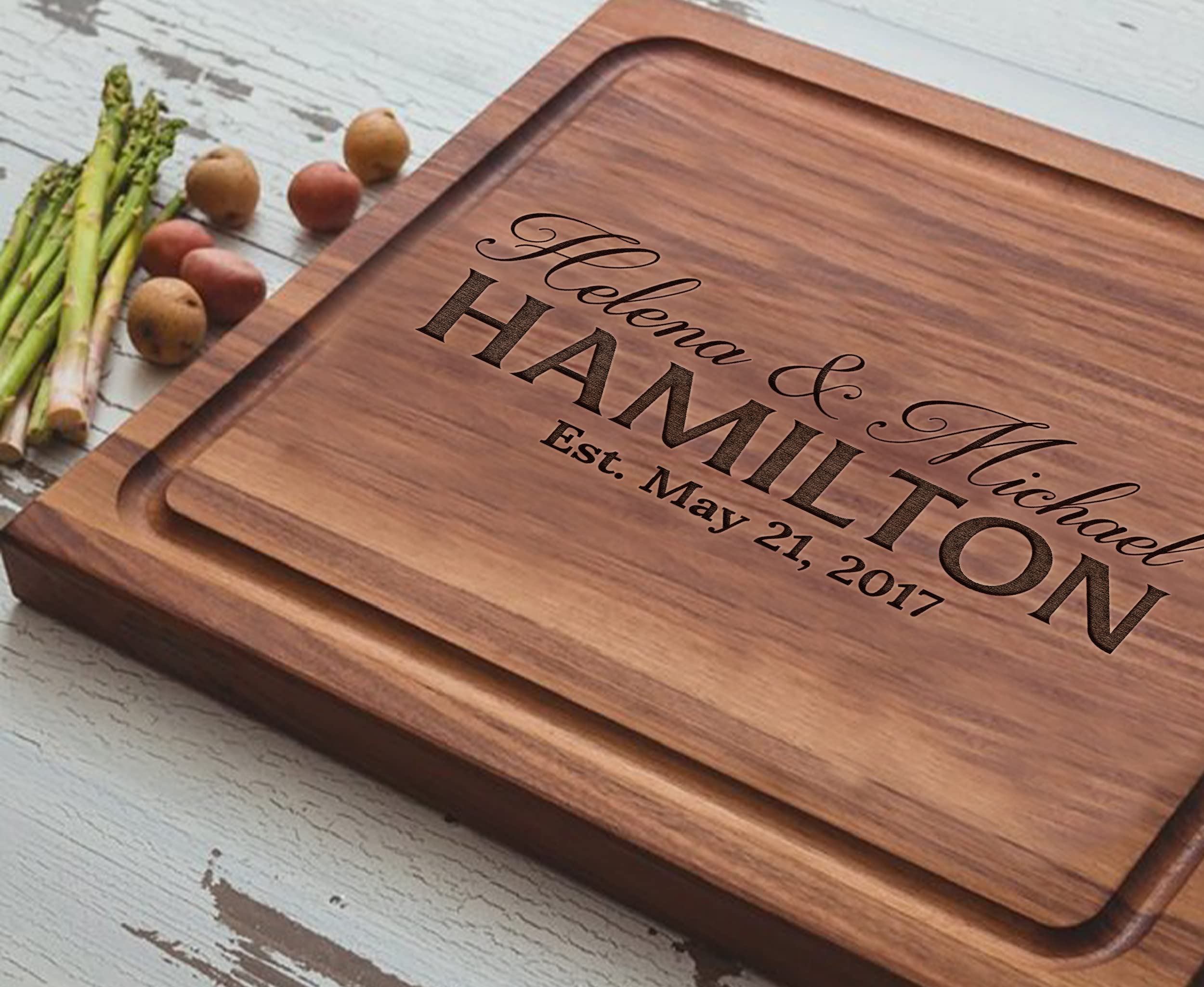 Engraved Cutting Boards Personalized Mr Ms Cutting Board Custom Wood Engraved Bamboo Cutting Board