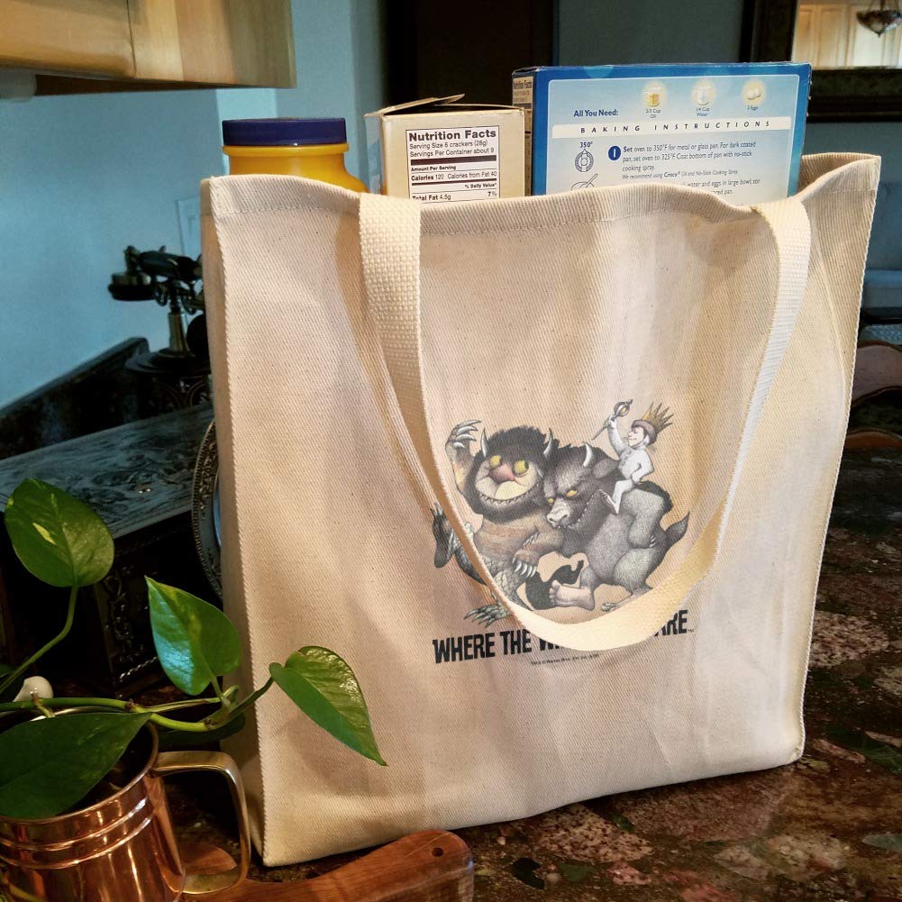 GRAPHICS & MORE Where the Wild Things Are March Grocery Travel Reusable Tote Bag