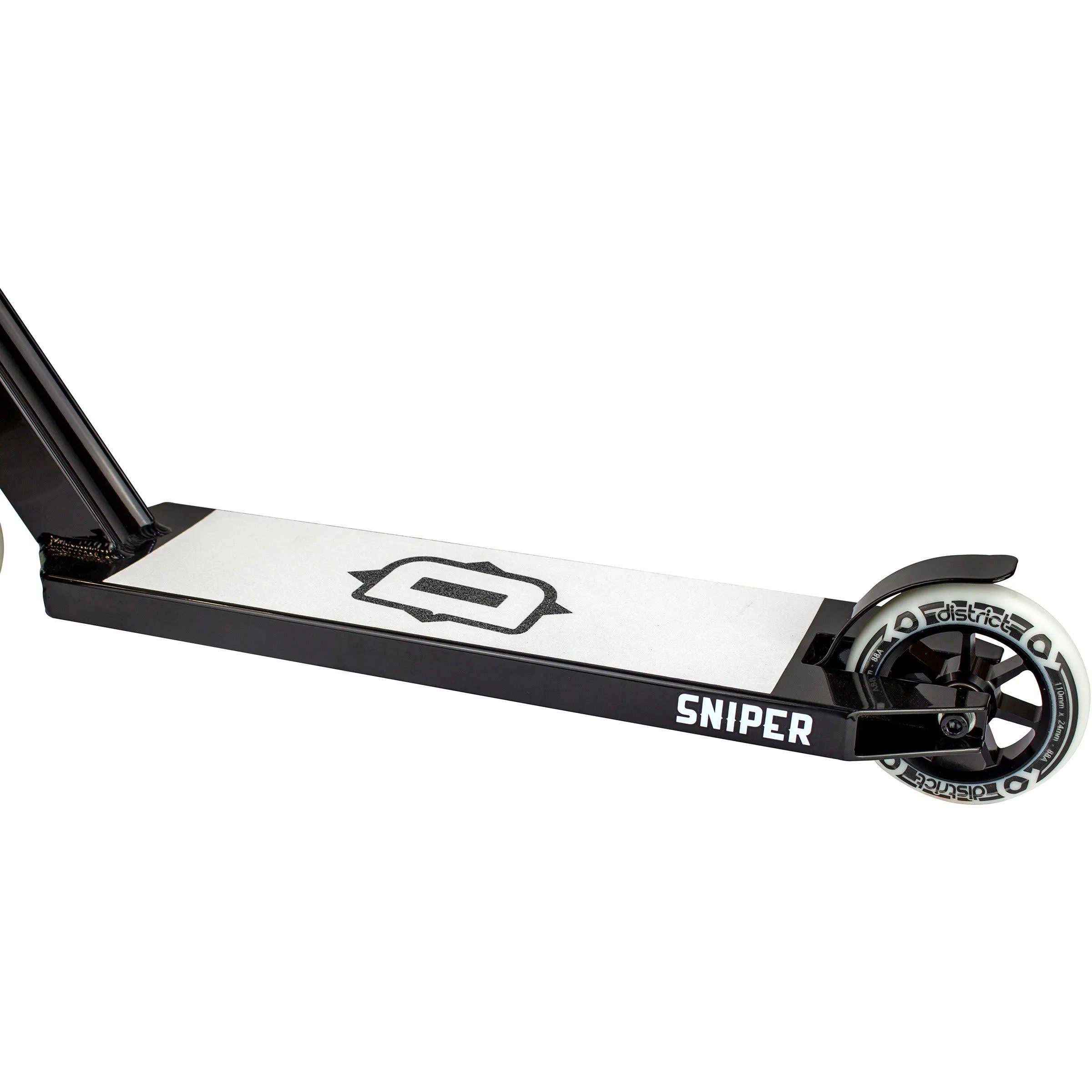 Dominator Sniper Complete Pro Stunt Scooter (Black/White)
