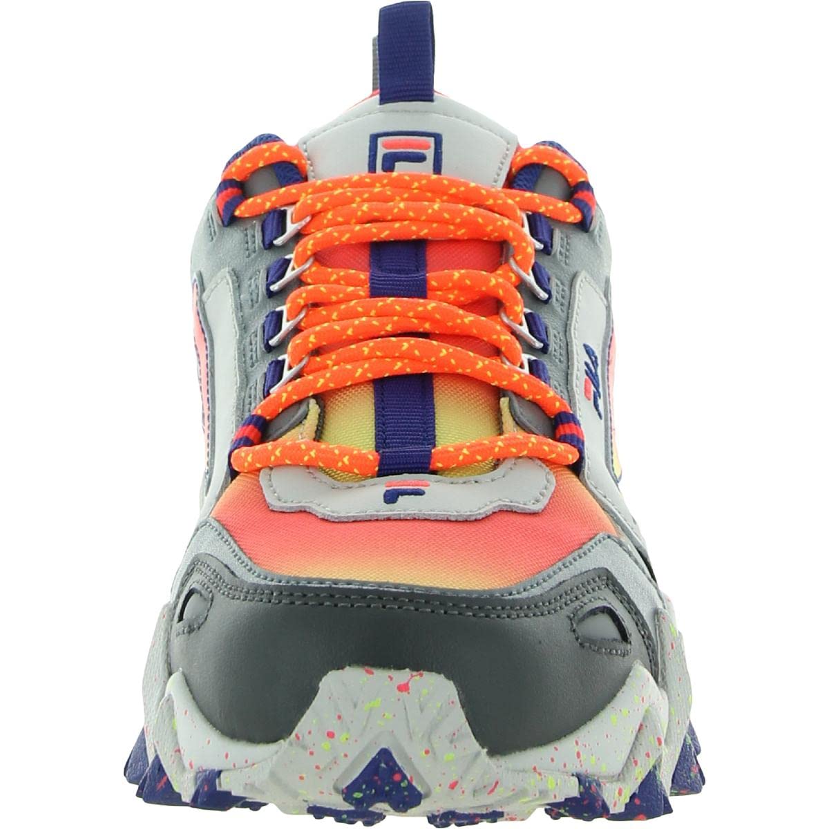 Fila New Women's Oakmont TR Fashion Sneaker Diva Pink/Safety Yellow/Blue 9.5