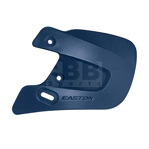 EASTON EXTENDED JAW GUARD, Right-Handed Batter, Navy