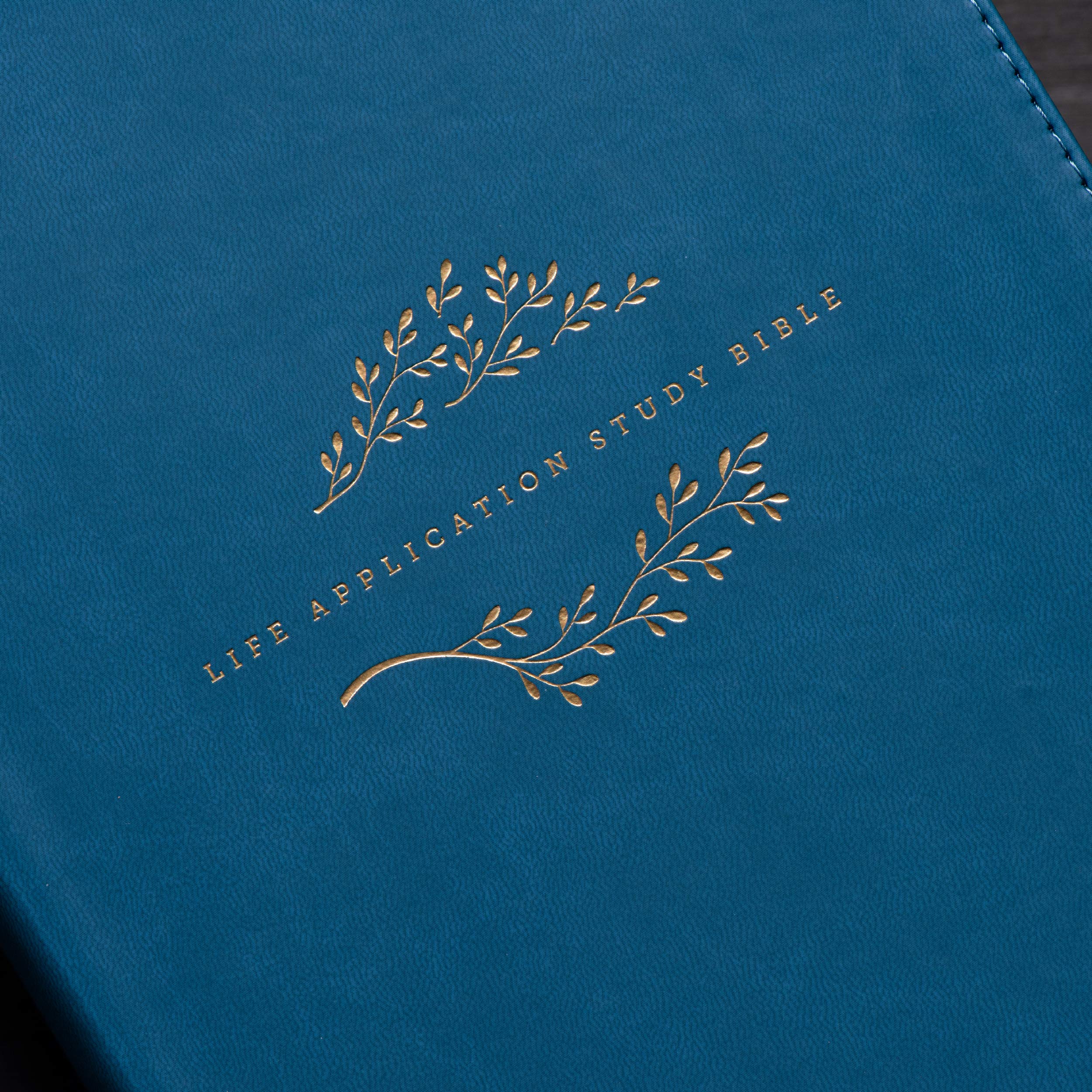 Tyndale NLT Life Application Study Bible, Third Edition, Large Print (LeatherLike, Teal Blue, Red Letter) β New Living Translation Bible, Large Print Study Bible for Enhanced Readability