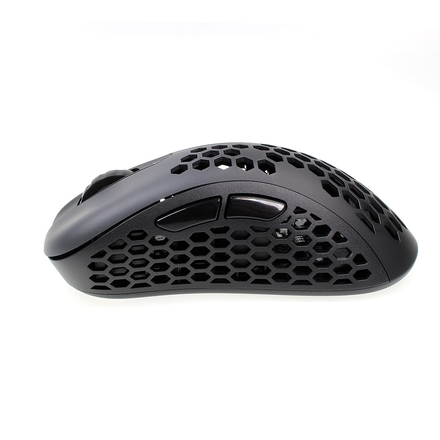 G-Sevlow Skoll Mini SK-S ACE 50g Ultralight Weight Honeycomb Design Ergonomic Gaming Mouse with 3389 Sensor - PTFE Skates - 16,000DPI - Detachable Cable (Black)