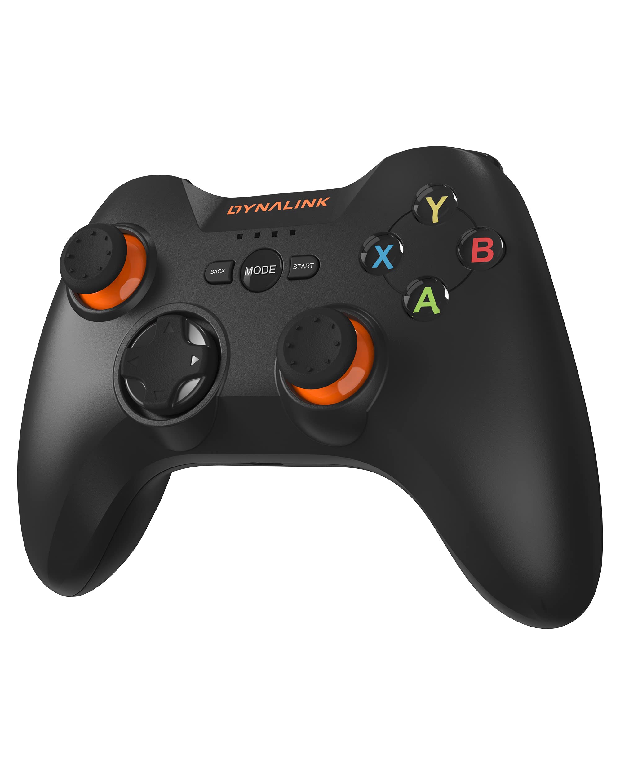 Dynalink Gamepad for Android Wireless Gaming Controller with Motion Control and Double Vibration Shock, Compatible with Android Device
