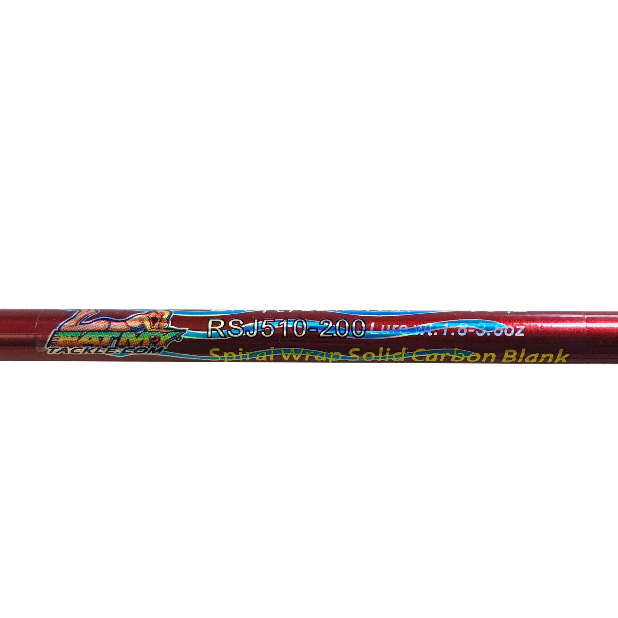 EatMyTackle Snapper Whacker Jigging Rod | Saltwater Fishing Rod (15-20lb. Slow Action, 2pc)