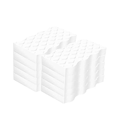 Dr.WOW Magic Cleaning Eraser,12 Pack 4X Stronger Magic Cleaning Pads-Universal Cleaner for Melamine Foam Sponges,Car,Shoes,Dishes Bathtub Furniture