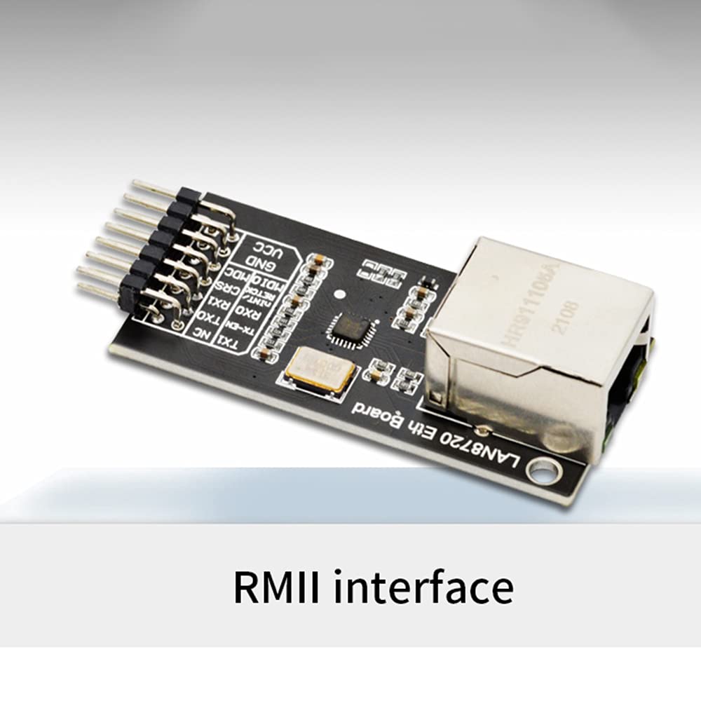 Jteyult LAN8720 Module Network Module Ethernet Transceiver RMII Interface Development Board