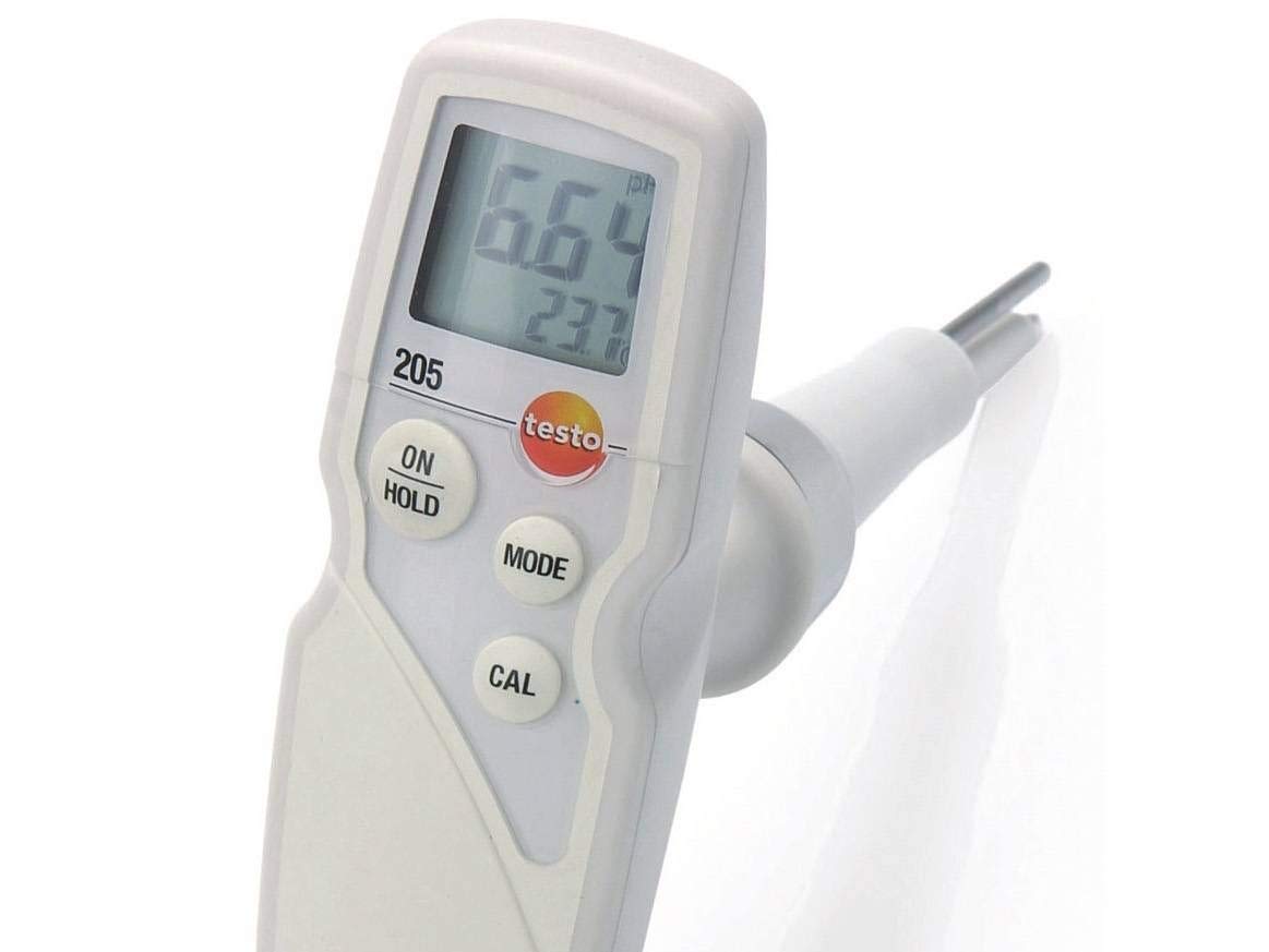 testo 205 - Handheld T-bar pH Meter (Set 1)