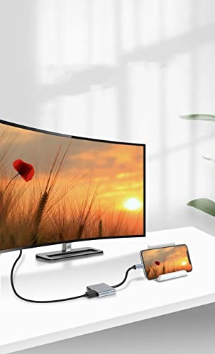 High-Definition Multi-Screen Adapter Cable Docking Station Converter Two-in-one (Size : HDMI+VGA)