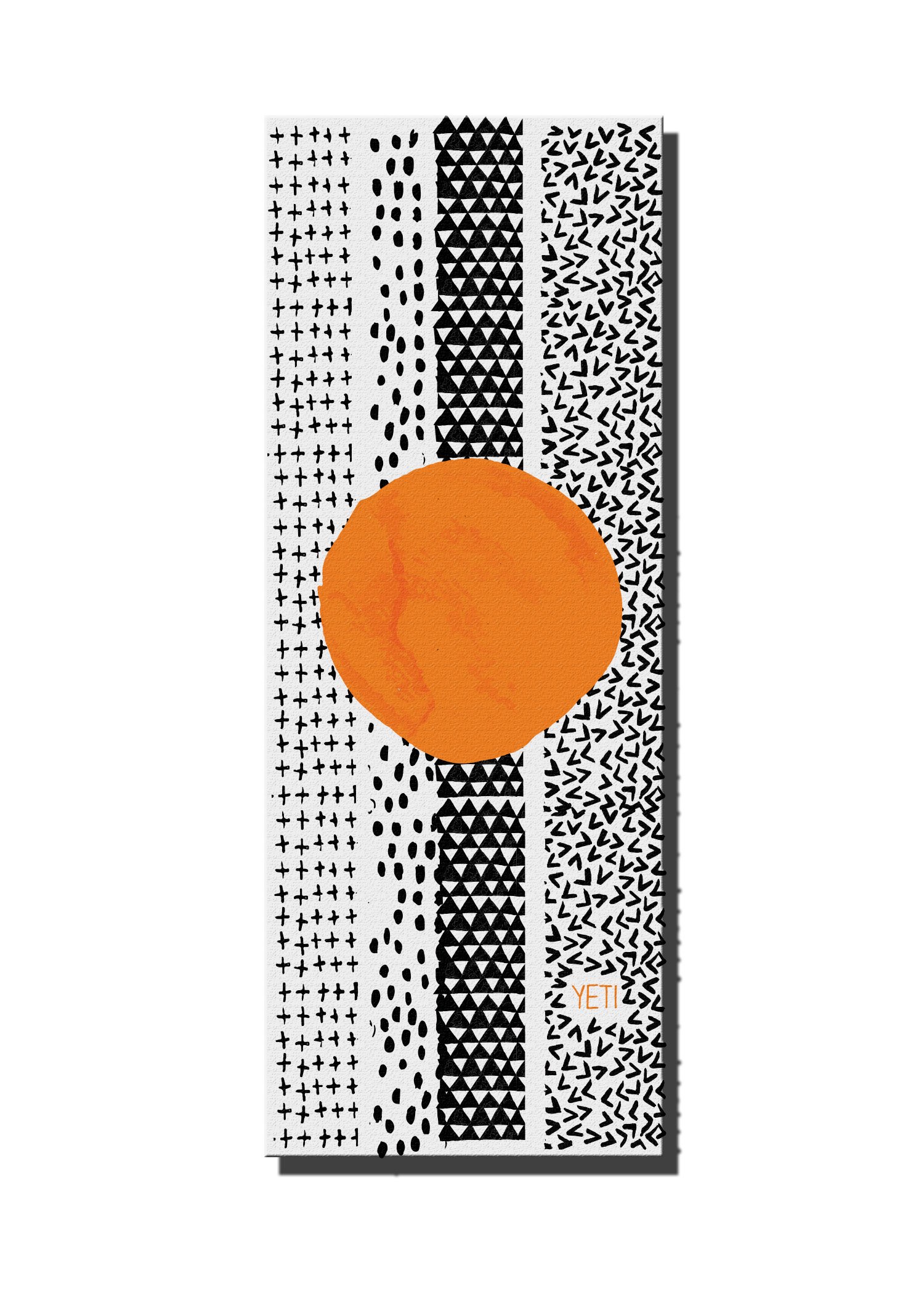 YETI YOGA - The Bowie Yoga Mat - Eco-Friendly, Premium Non-Slip, Durable, Non-Toxic Exercise and Fitness Mats