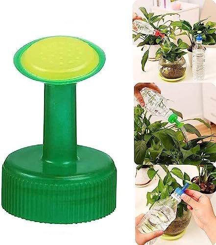 Meikakka Rose Hole Flower Head Water Spray.Bottle Top Waterers Garden Watering Can,Mini Watering Top Sprinkling Head for Indoor Plants Nozzle House Watering Tool for Plastic Blttles, 3pcs