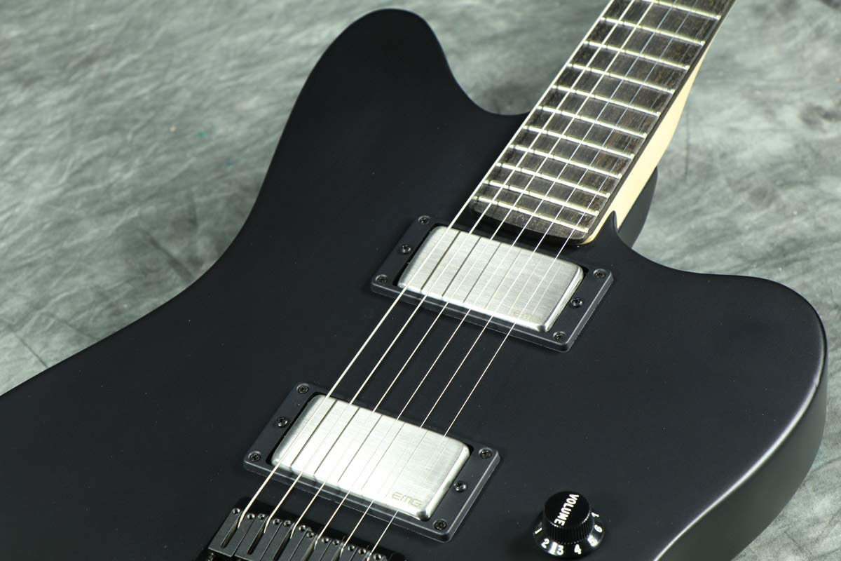 Fender Jim Root Jazzmaster Electric Guitar, Flat Black, Ebony Fingerboard