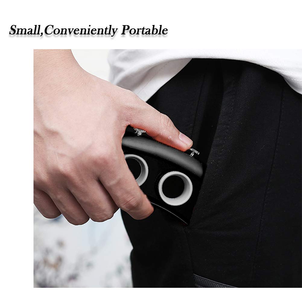 FOVERN1 Guitar Finger Expansion, Finger Sleeve Finger Force Span Practing Trainer TooL Training Bands for Guitar Bass Piano Finger Speed System Musical Instrument Accessories