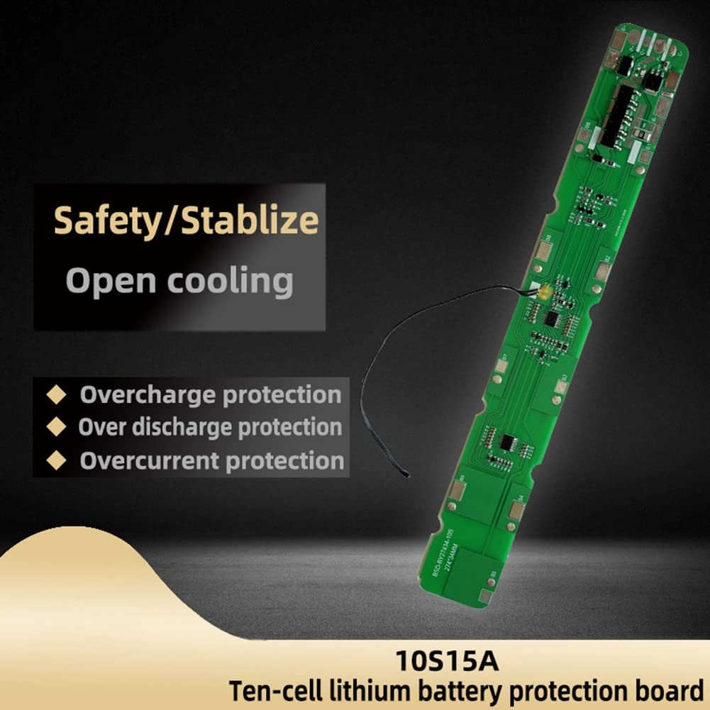 HICCYRODLY 10S 36V 15A Battery Protection Board Different Port for Electric Scooter