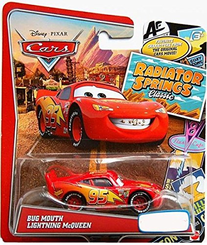 Disney Pixar Cars Radiator Springs Bug Mouth Lightning Mcqueen