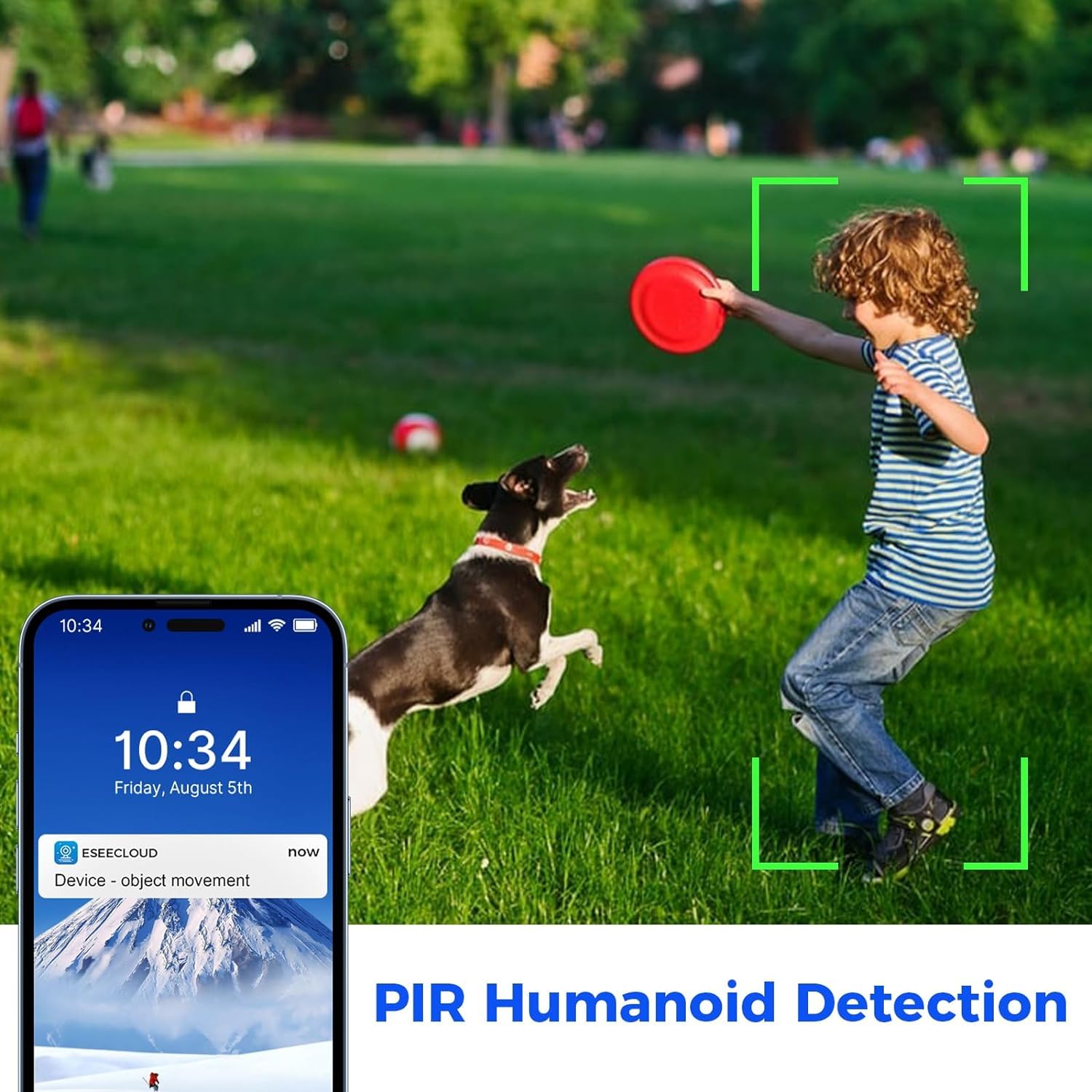 Hiseeu 4G LTE Cellular Security Camera Without WiFi, 2K HD Color Night Vision Outdoor Camera Wireless Solar Powered, 2-Way Talk,IP66 Waterproof,PIR Human Detection, SIM Card Included