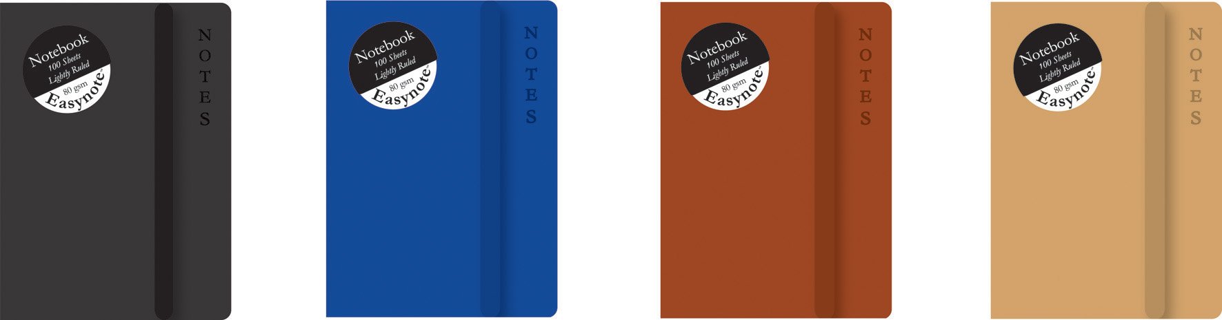 Easynote Pocket Soft Touch Notebook - Rustic