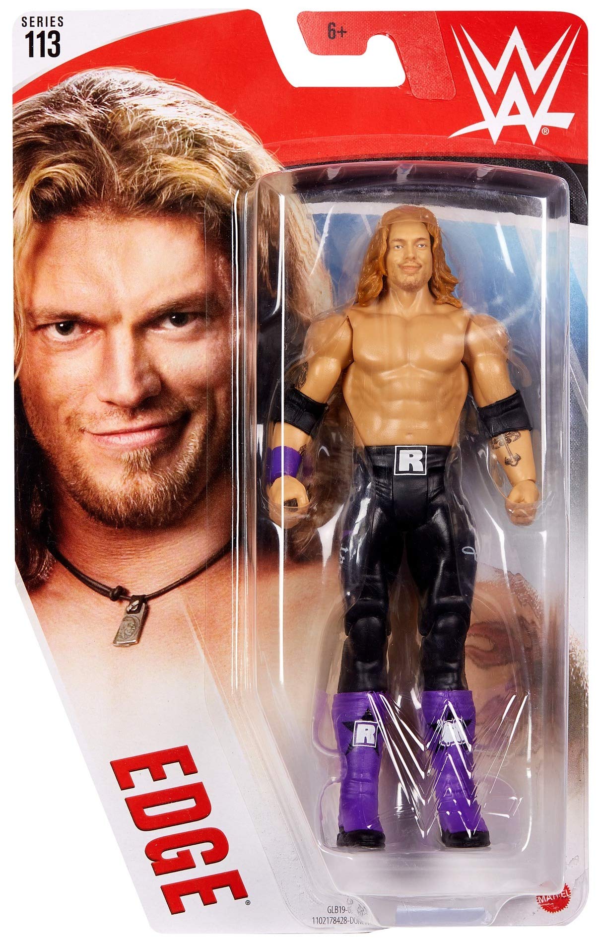 WWE Edge Basic Series #113 Action Figure in 6-inch Scale with Articulation & Ring Gear