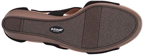 Dr. Scholl's Shoes Women's Elia Ankle Straps Sandal, Black, 8
