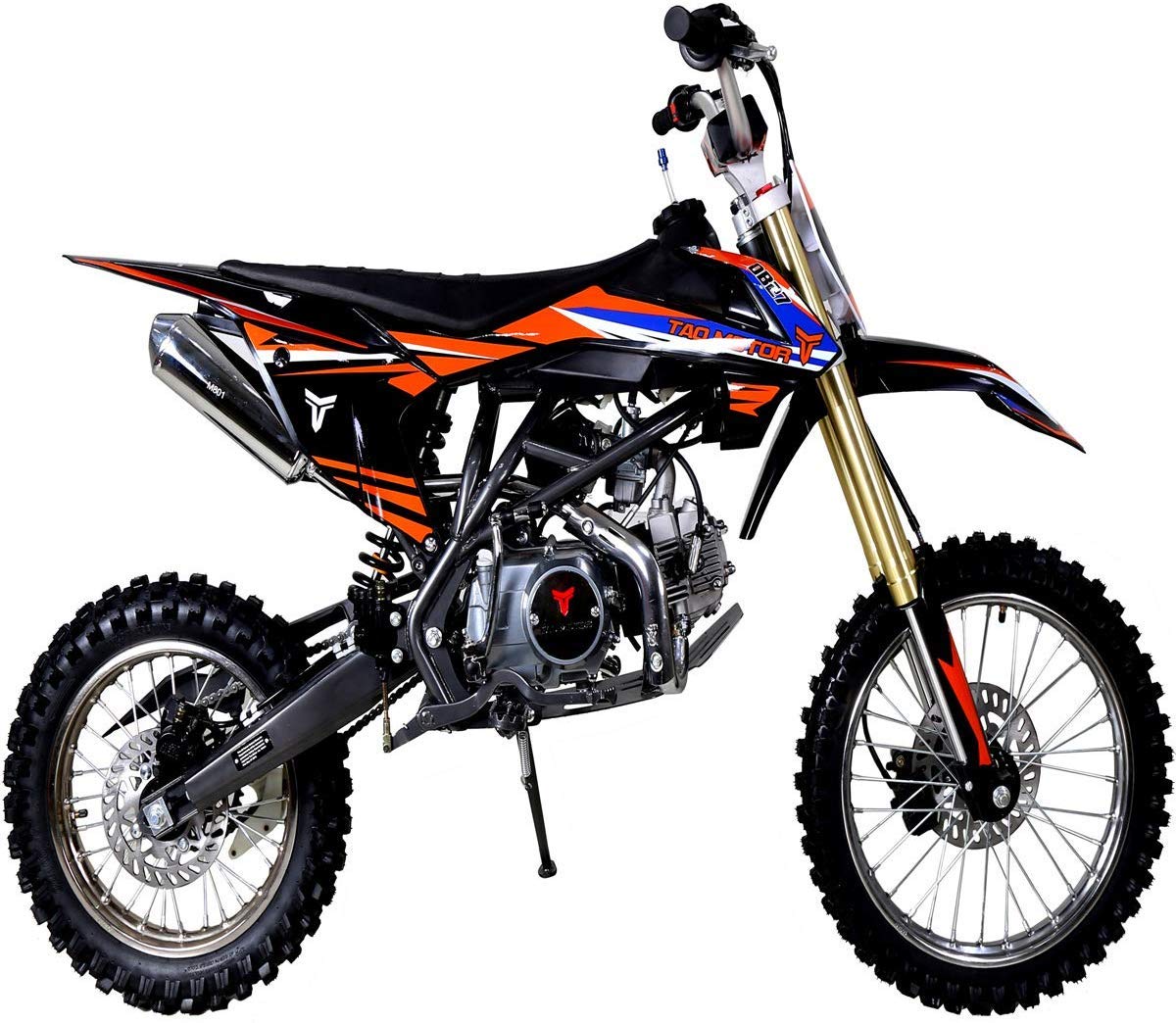 X-PRO 125cc Dirt Bike Pit Bike Kids Dirt Pitbike 125 Dirt Pit Bike (White)