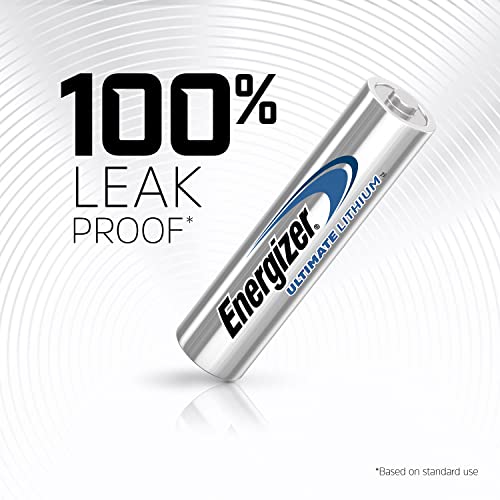 Energizer AAA Batteries, Ultimate Lithium Triple A Battery, 24 Count