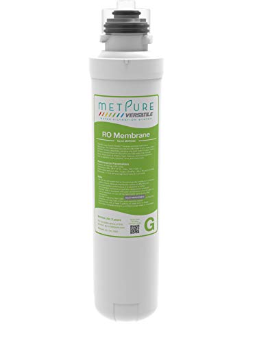 Metpure Versatile MV-ROGBSET Red (R) + Orange (O) + Green (G) + Blue (B) Quick Twist Filter Set Replacement Cartridge Bundle (1 x Sediment, 1 x Extruded Carbon Composite, 1 x 50gpd Membrane, 1 x GAC)