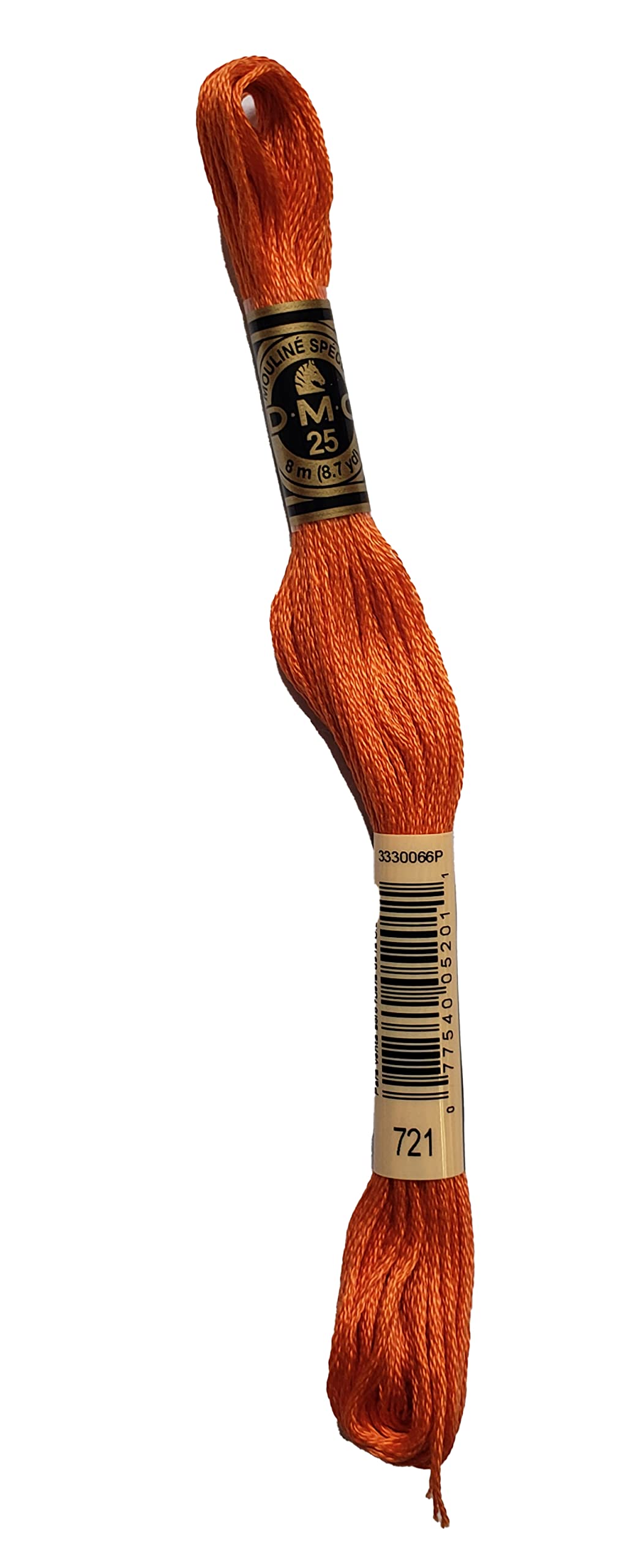 DMC 6-Strand Embroidery Cotton Bundle - Orange Spice Color Family -3 Skeins of Thread - 8.7yd Skeins