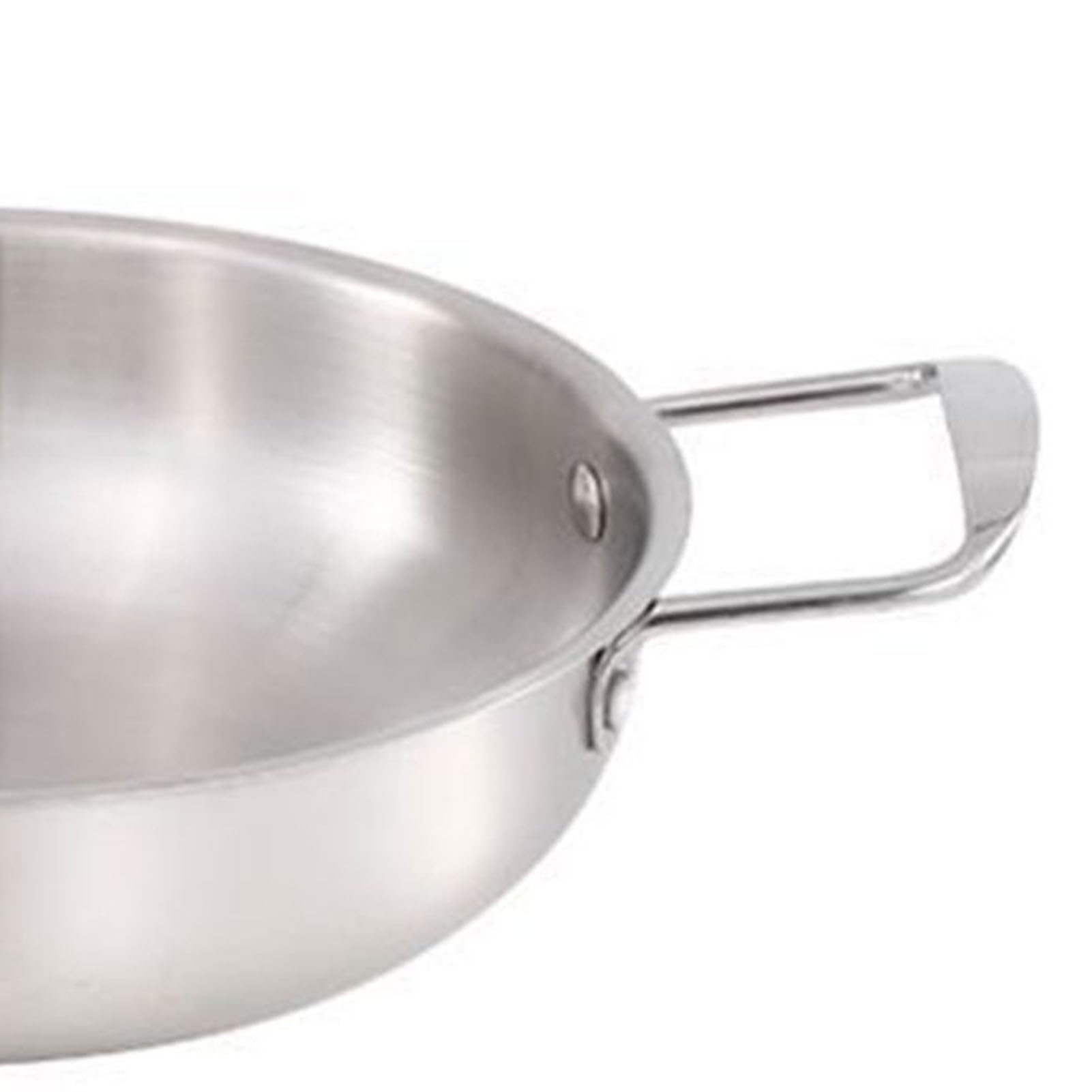Korean Ramen Pot, Stainless Steel Ramen Cooking Pot with Double Handles, Fast Heating Noodle Pot for Soup Noodle Pasta(Original 20cm)