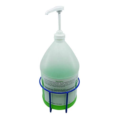TCD Parts Round One Gallon Jug Storage Rack - Wall Mount - Blue