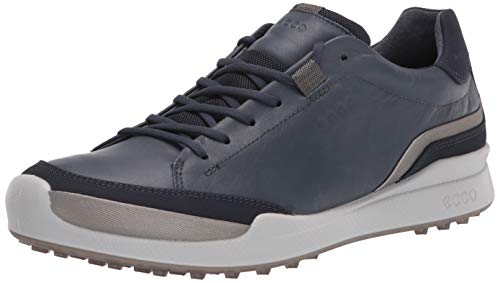 ECCO Men's Biom Hybrid Hydromax Water-Resistant Golf Shoe, Ombre/Buffed Silver/Night Sky, 11-11.5