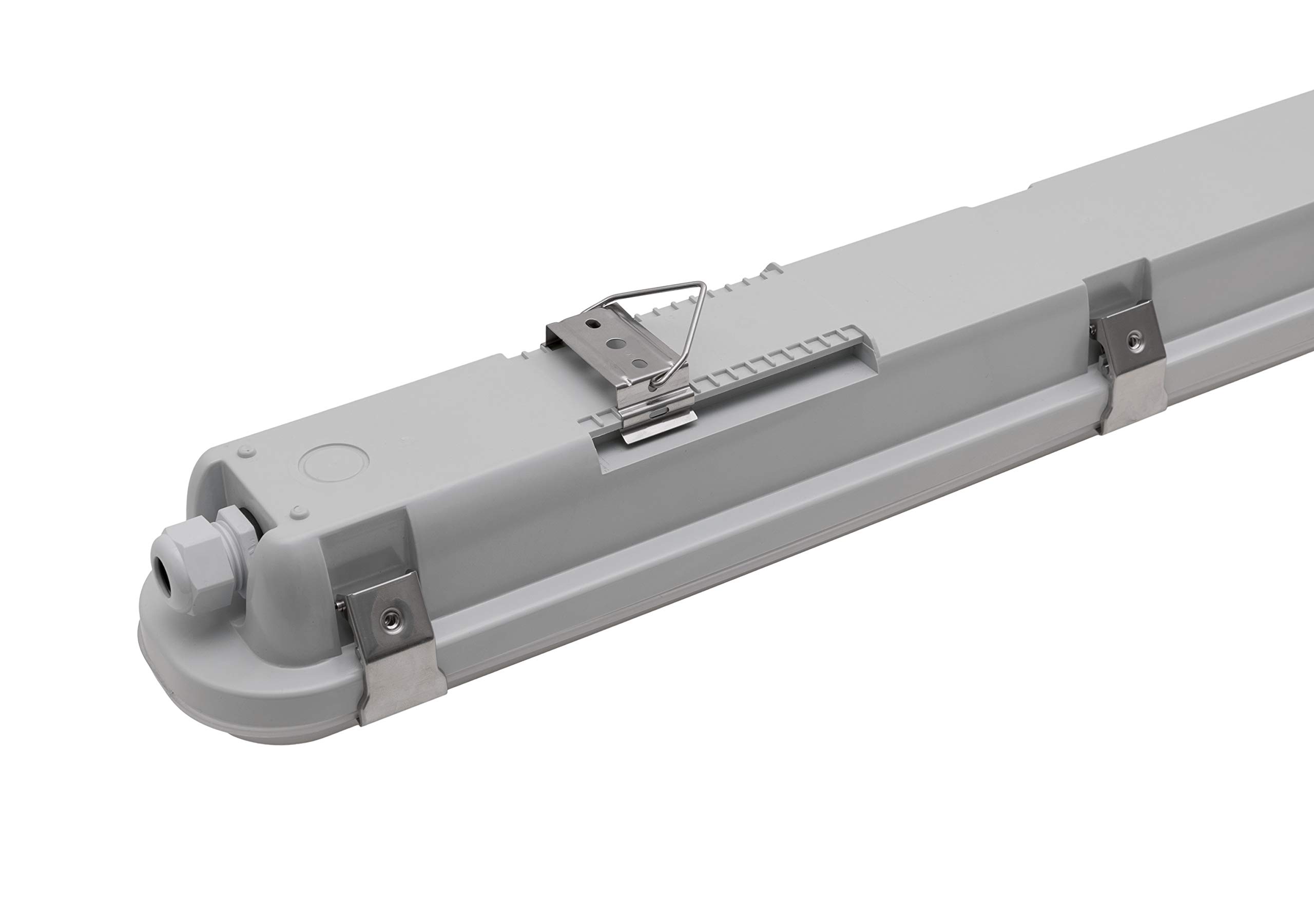 NICOR Lighting VT3(v2) Series 2ft LED Vaportite, 5000K (VT3202SUNV50) Gray
