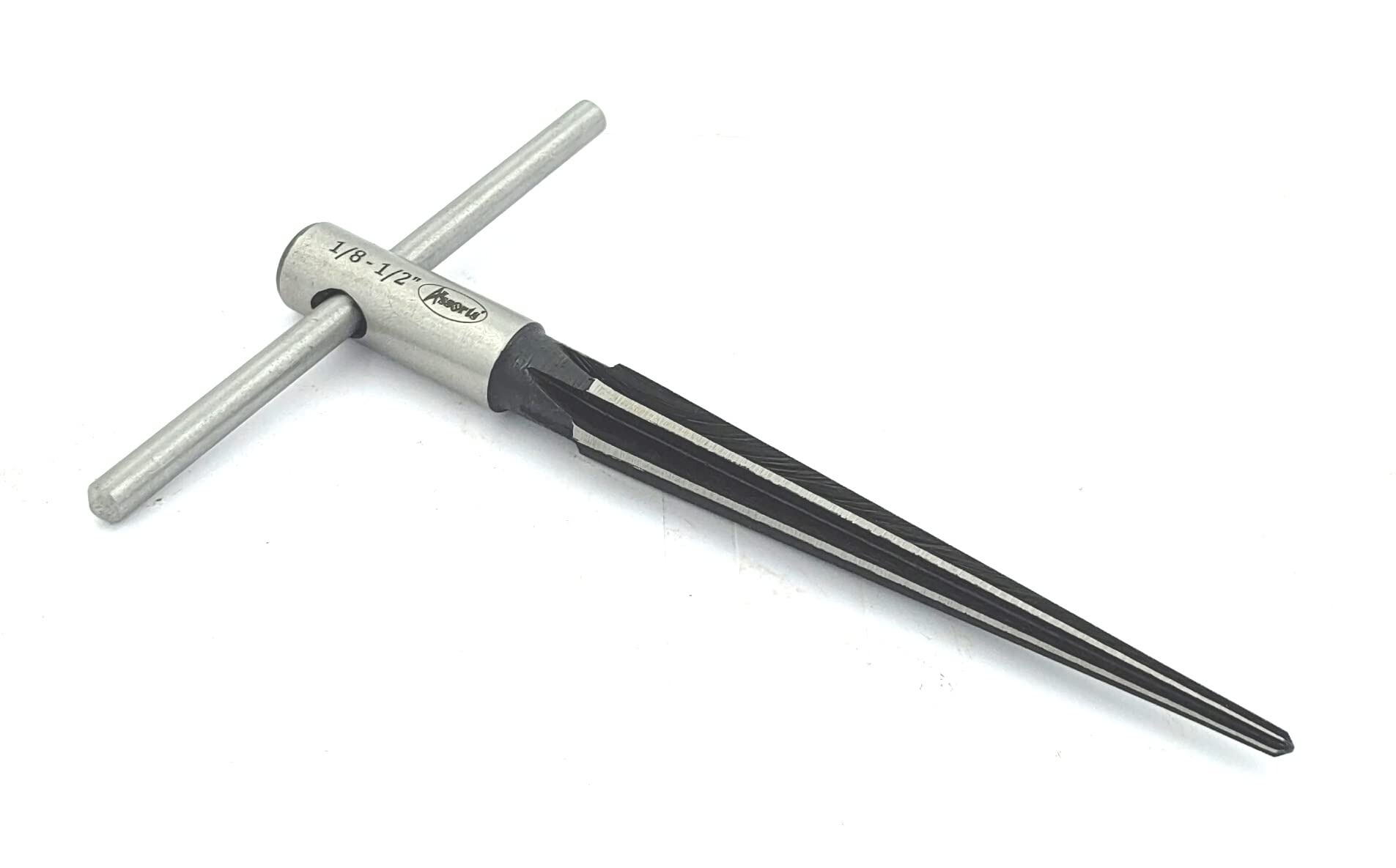 Hardened Alloy Steel Tapered Reamer to Align Holes & Remove Burrs (Set of Both)