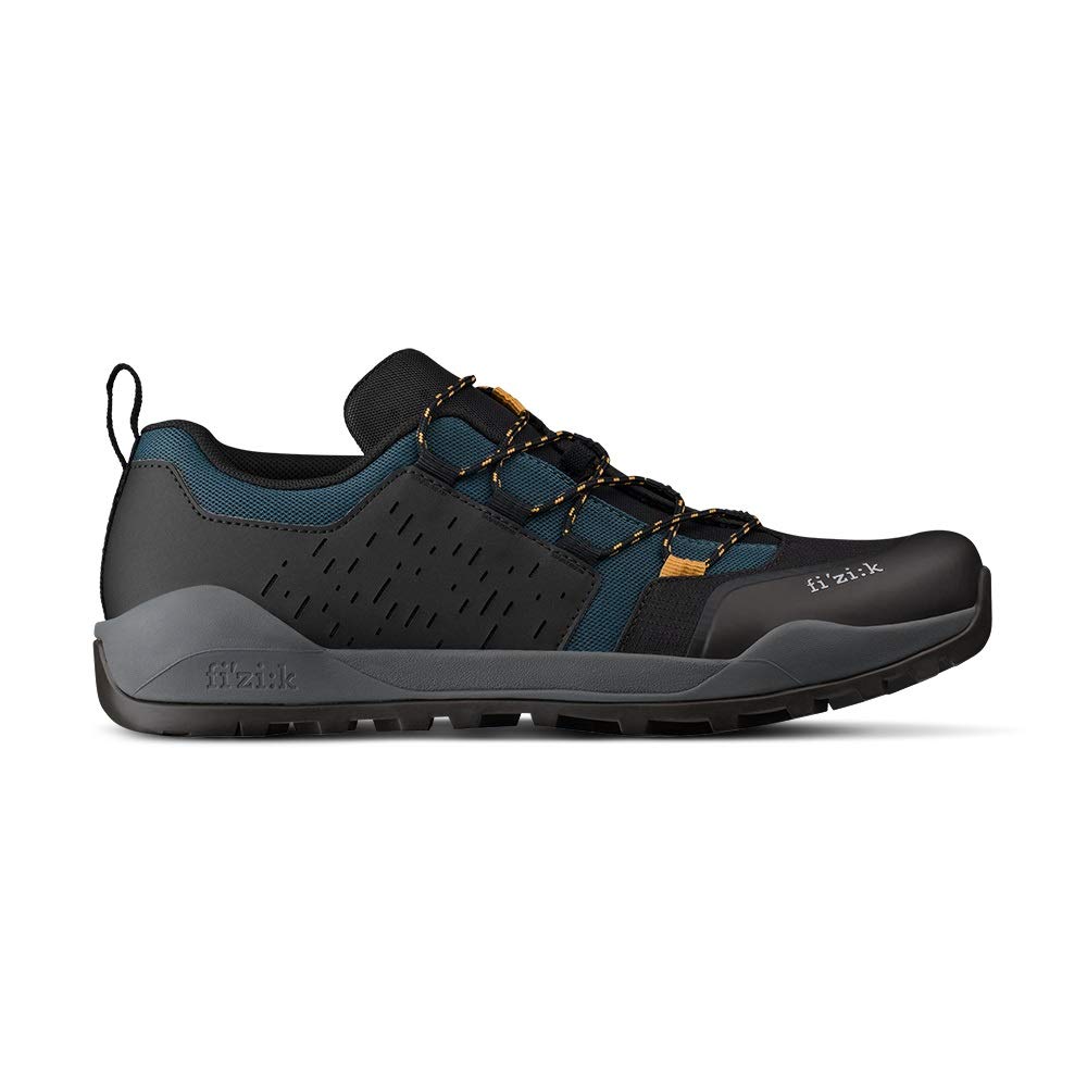 Fizik Men's Sneaker Bike Shoes, Teal Blue Black, 46 EU