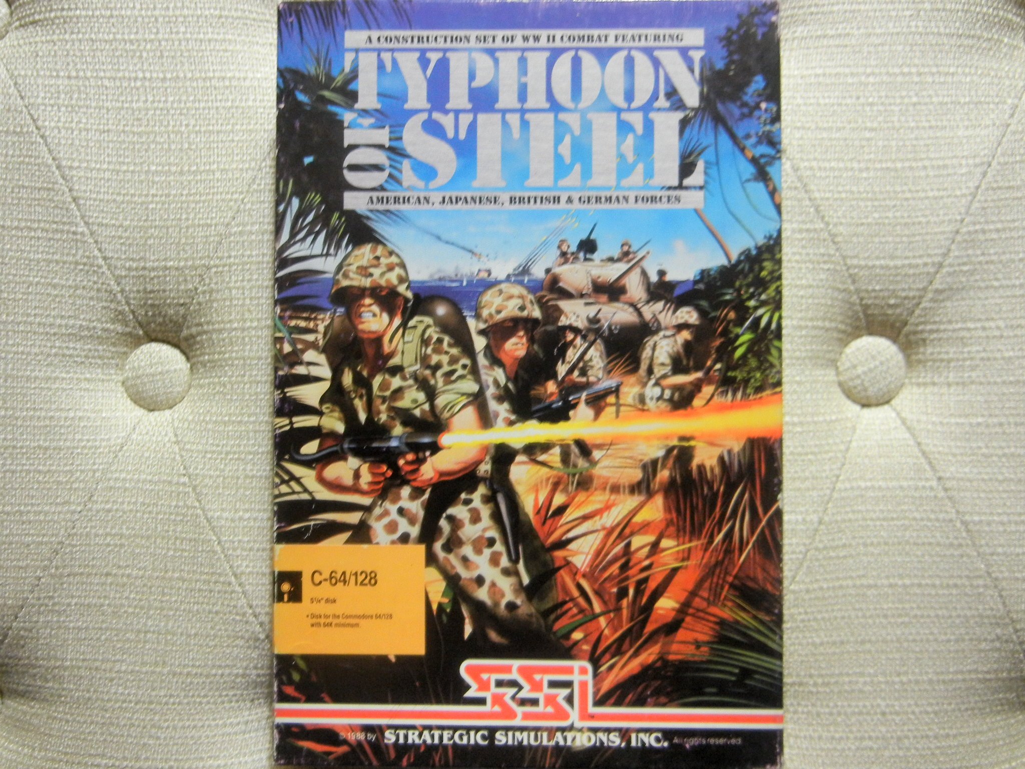 Typhoon of Steel - Commodore 64