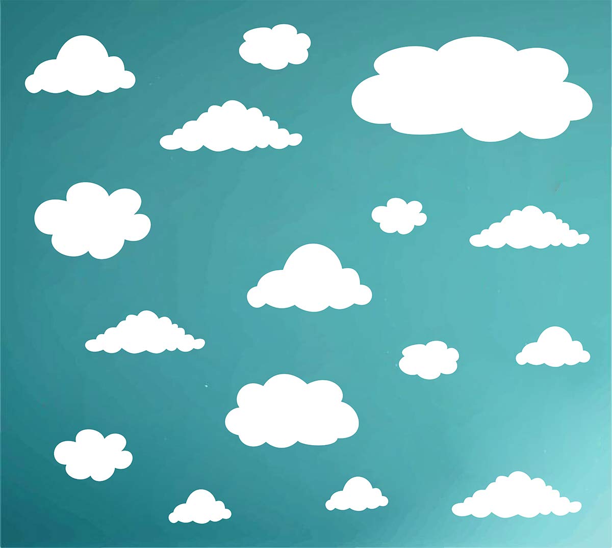 Easu Clouds Wall Decal Wall Stickers Peel and Stick Removable Wall Stickers Kids Room Decals Nursery Decor