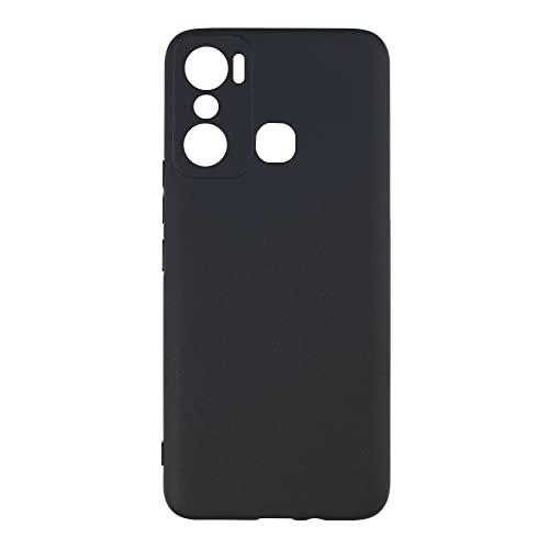 Shantime Infinix Hot 20 Play X6825 Case + Universal Mobile Phone Lanyards, Neck/Crossbody Soft Strap Silicone TPU Cover Bumper Shell for Infinix Hot 20 Play X6825 (6.82β)