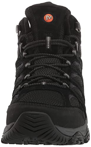 Merrell Men's Moab 3 Mid Hiking Boot, Black Night, 10