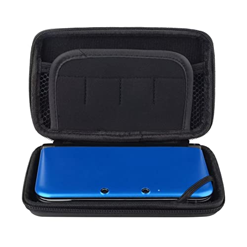 Gxcdizx Hard Shell Travel Bag for Nintendo New 3DS XL /3DS LL /3DS XL, Protective Films for Top and Bottom Screen