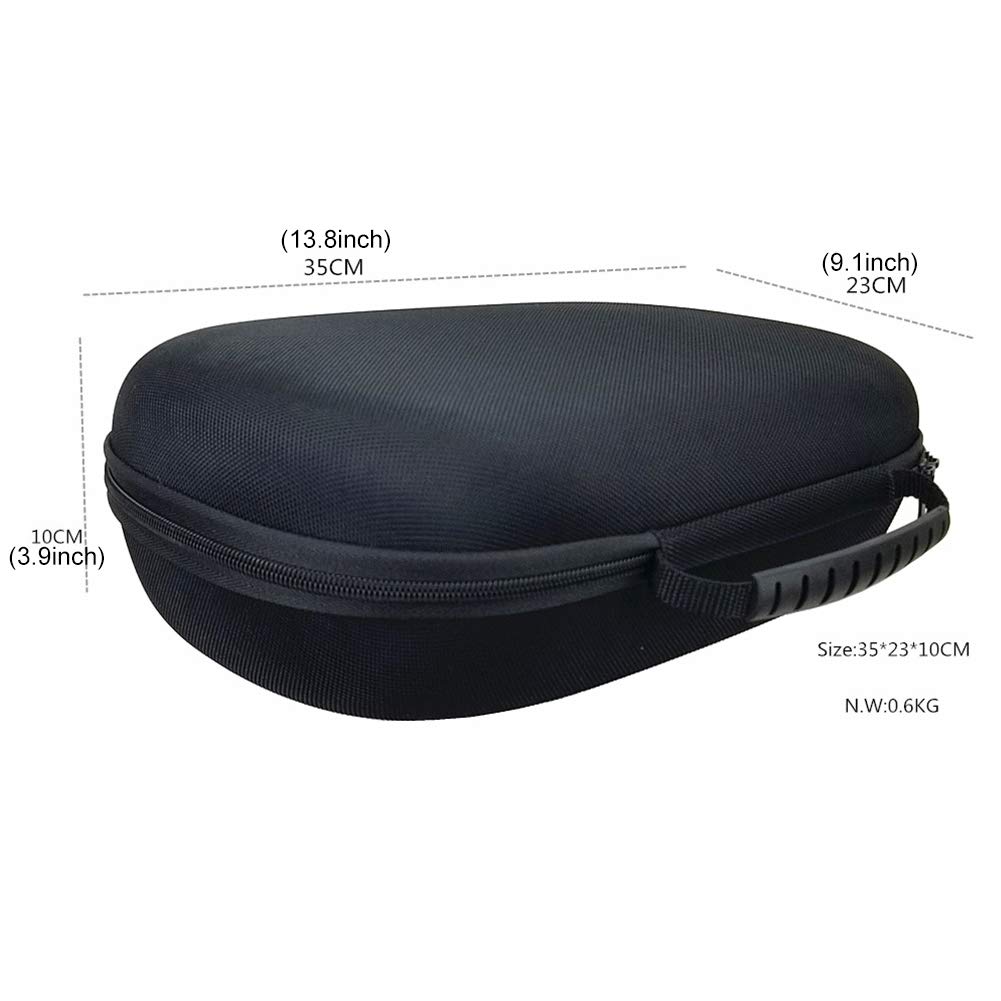 EKDJKK Large Capacity Gaming Carrying Case for Oculus Quest 2, Crush Resistant, Anti-Shock, Portable Protection, Hard EVA Carry Case with Strap, VR Headset Accessories
