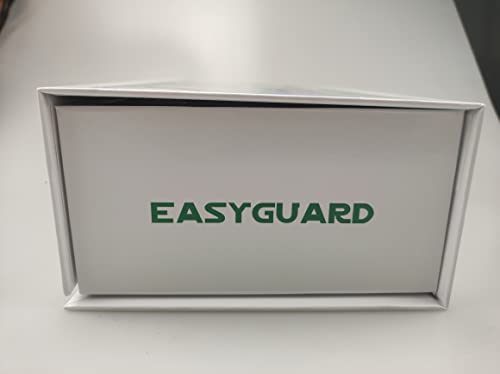 EASYGUARD EM211 2 Way Motorcycle Alarm System with Remote Start Starter Shock Sensor tilt Motion Sensor DC12V LCD Display