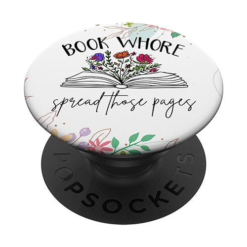 Reader Bookworm Literature Poet Book Lover Spread Those Page PopSockets Standard PopGrip