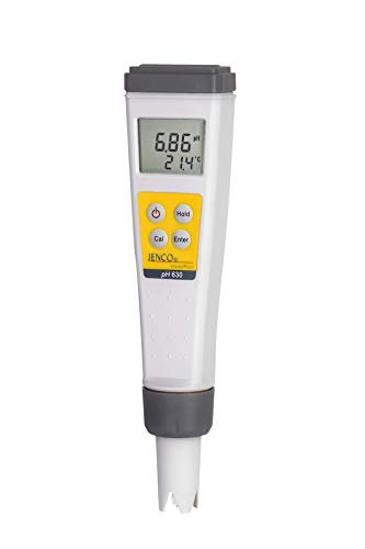 JENCO pH630F Digital pH Thermometer & Water Quality Tester for Drinking Water, Pool, Spa and Aquarium, Professional lab Quality, pH 0.01
