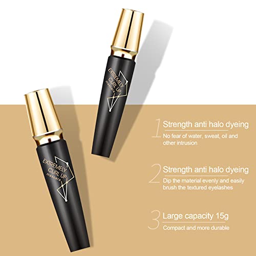 Effect Fiber Set 4D Eyeliner Mascara False Mascara Mascara And Black Waterproofs Silk mascara Eye Contacts Brown
