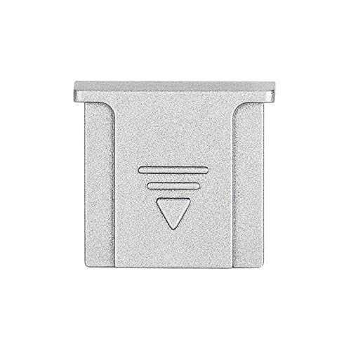 Silver Camera Hot Shoe Cover Protector Cap for Fujifilm X-S20 X-T5 X-T4 X-T3 X-T2 X-T1 GFX 50S II X-H2 X-H2S XT-30 II X-T20 XT-10 X-S10 X-E4 X-E3 X-E2S XT200 XT100 X100V X100F X100T X100S XPro3 XPro2