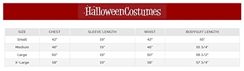 Fun Costumes Caterpillar Costume for Adults, Bug Costume, Blue Jumpsuit, Insect Outfit Dress-Up for Halloween Small