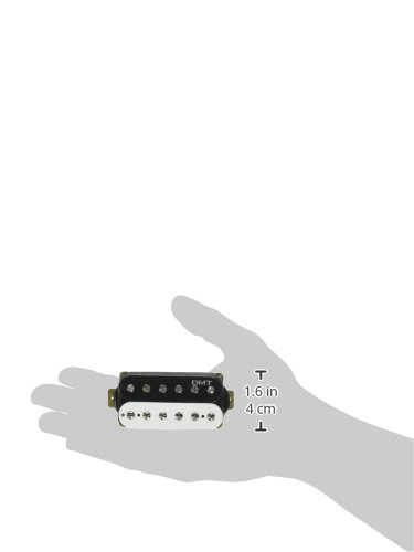 Dean DPU MSB BW F Michael Schenker Lights Out Bridge Pickup, Black/White