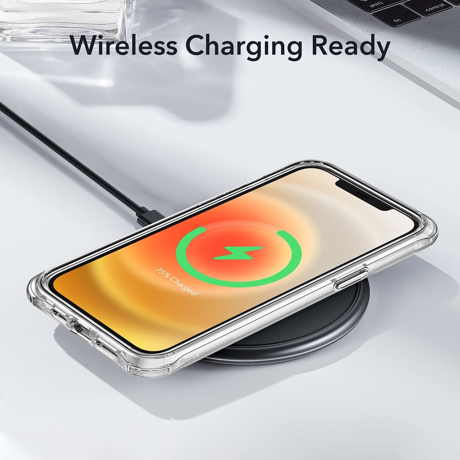 ESR Alliance Series Designed for iPhone Mini Case [2 Tempered Glass Screen Protectors] [Full-Body Hybrid Protection] [Shock-Absorbing] [Scratch-Resistant] for iPhone 2020, 5.4" – Clear