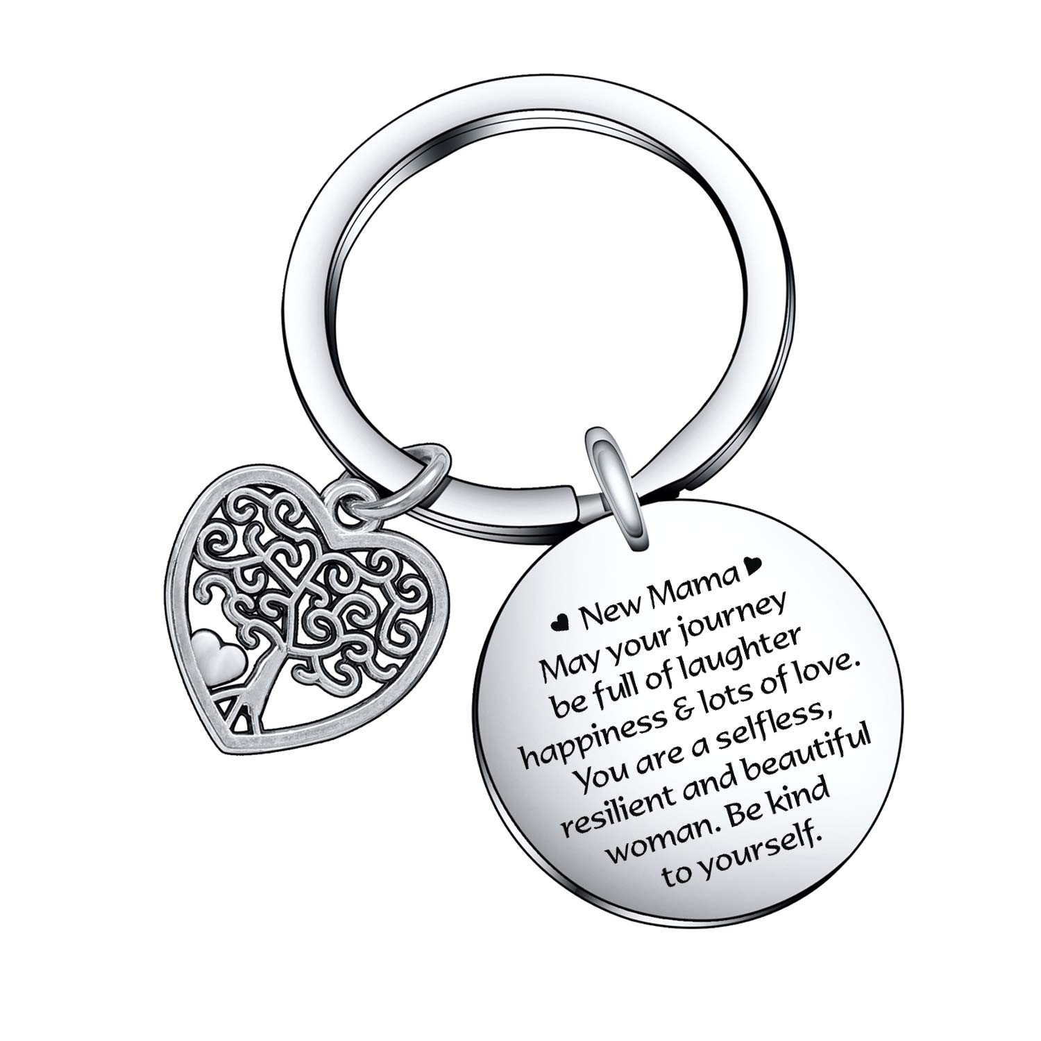 Expecting mother Gift Baby Announcement Gift for New Mom Keychain New mother Jewelry pregnancy Keychain pregnancy Jewelry mother to be Gift baby shower Jewelry Expectant mom Keychain